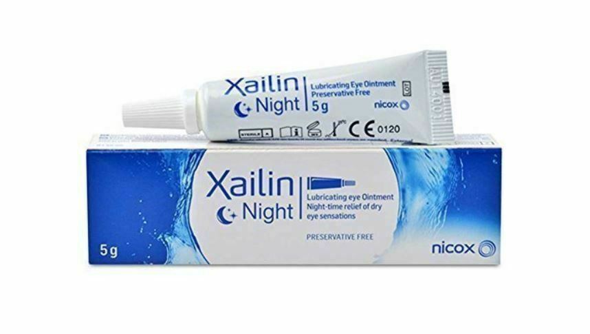 Xailin Night Lubricating Eye Ointment 5g Relief Of Dry Eyes | eBay UK