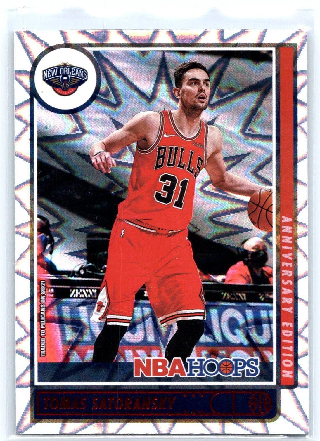 2021-22 Panini NBA Hoops - Tomas Satoransky #75 Anniversary Edition for ...