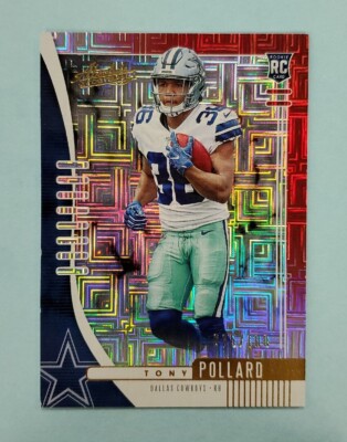 2019 Panini Absolute Tony Pollard Red Spectrum Rookie RC #139 Card /100 ...