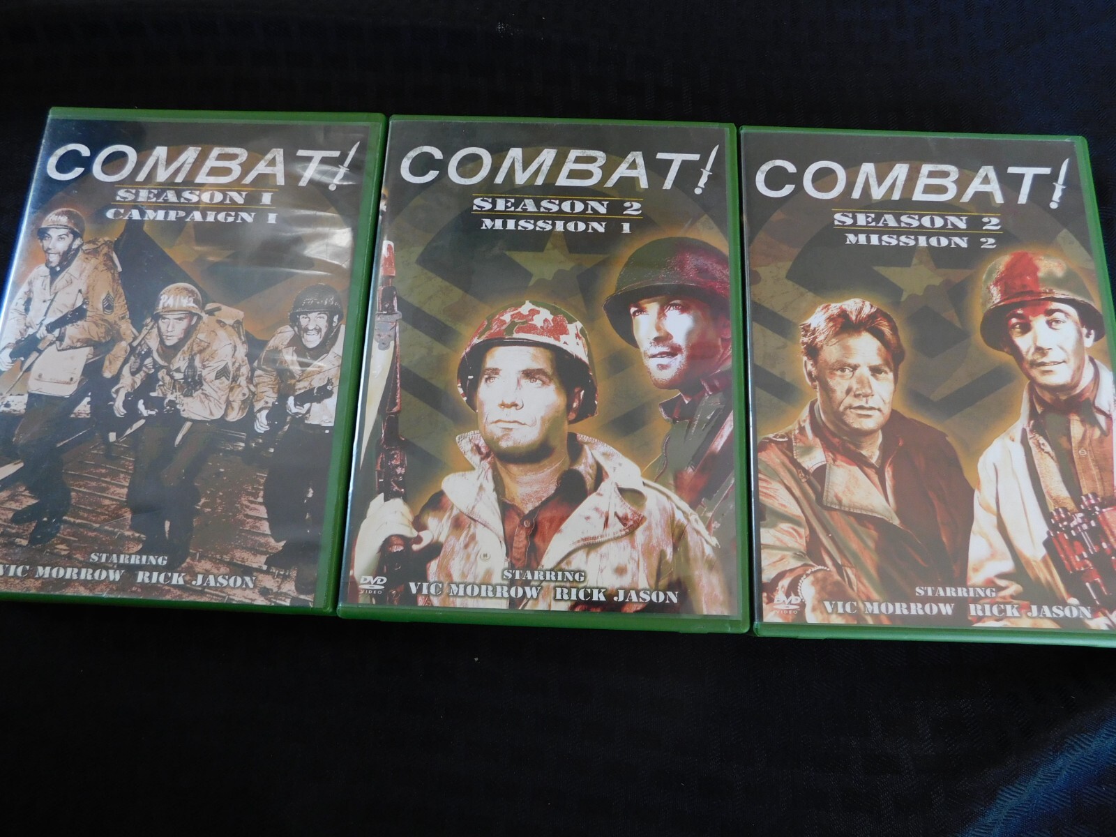 Combat DVD Lot of 3 Seasons 1 part 1 and Season 2 part 1 and 2 | eBay