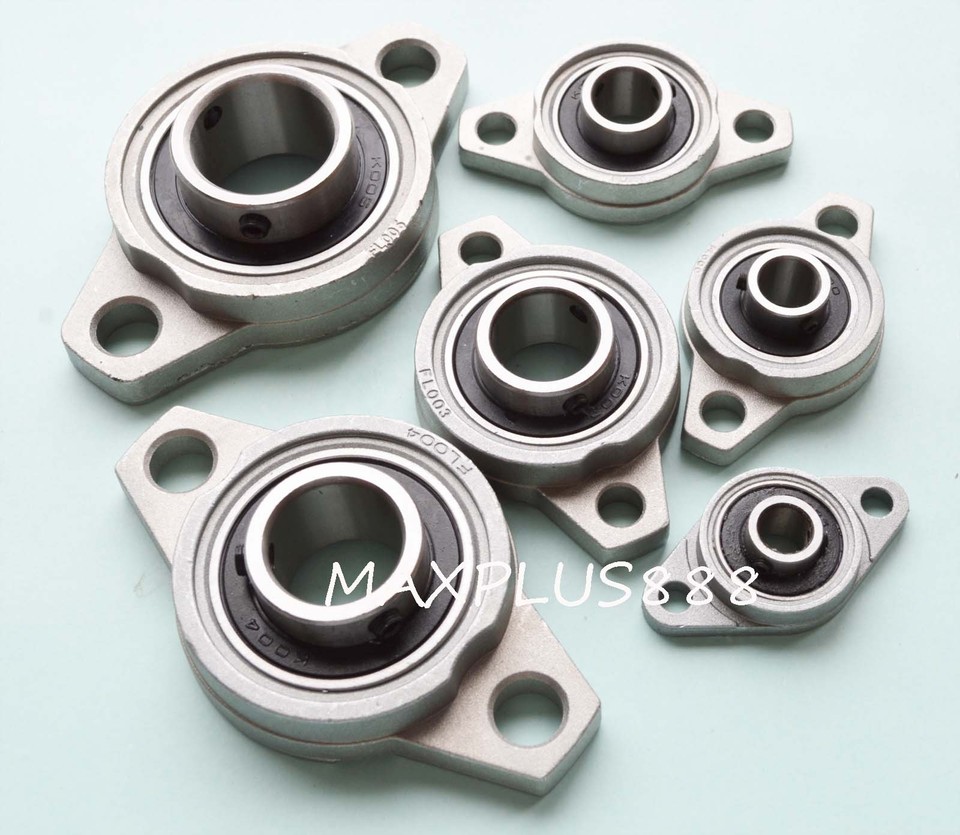 1pcs FL005 KFL005 25mm Pillow Block Bearing Flange Block Bearing | eBay