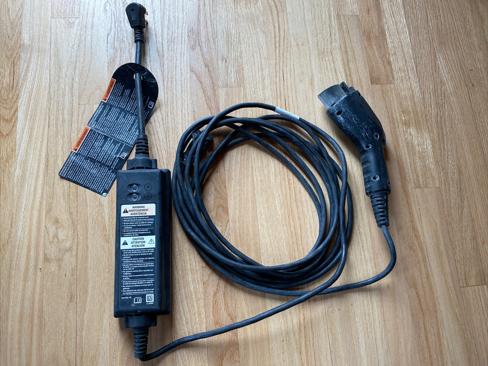 OEM GM Chevy Bolt EV Charger Cordset 24291478 E346031 L1 | eBay