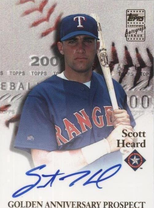 2001 Topps - Golden Anniversary Autographs Scott Heard #GAA-SH (AU) for ...