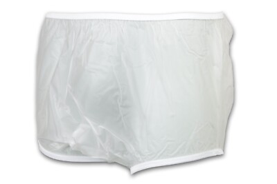 Adult Waterproof Vinyl Plastic Pants Underwear-Sizes Sm, Med, Lg, XL ...