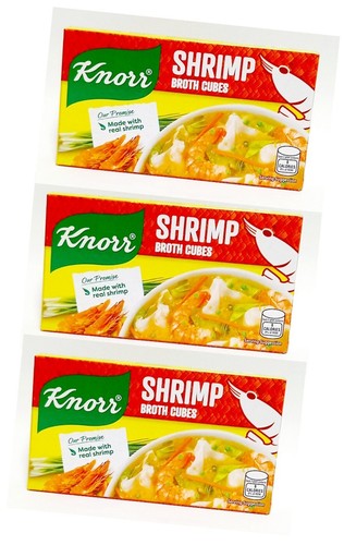 Knorr Shrimp Broth Cubes (3 Packs x 2g) Made With Real Shrimp | eBay