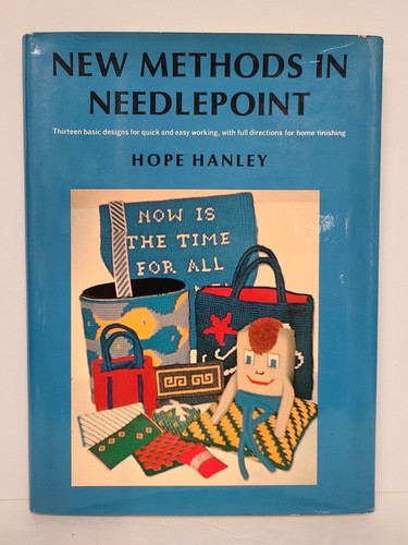 Hope Hanley NEW METHODS IN NEEDLEPOINT Signed HC DJ | eBay