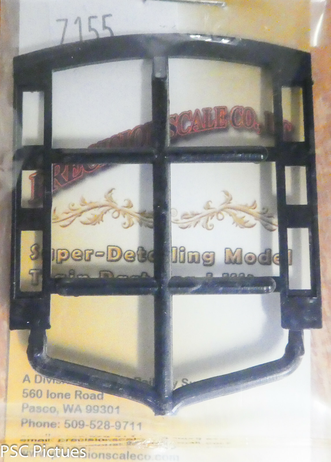 Precision Scale O #7155 Cab, "Wood" Rear For #7150 (Plastic Part) | eBay