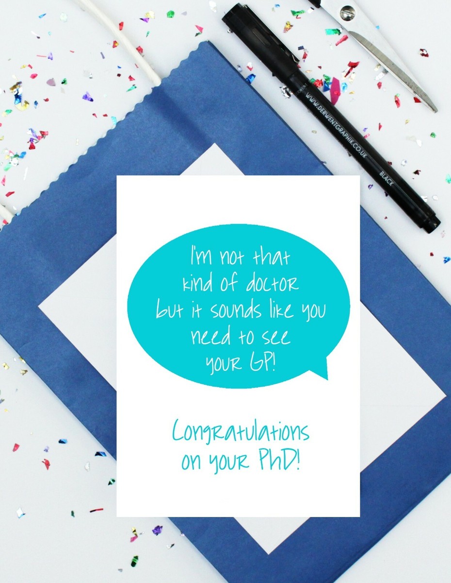 Doctor Who Graduation Card