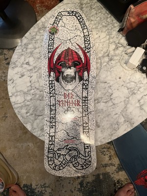 Powell Peralta Skateboard Deck Per Welinder White | eBay