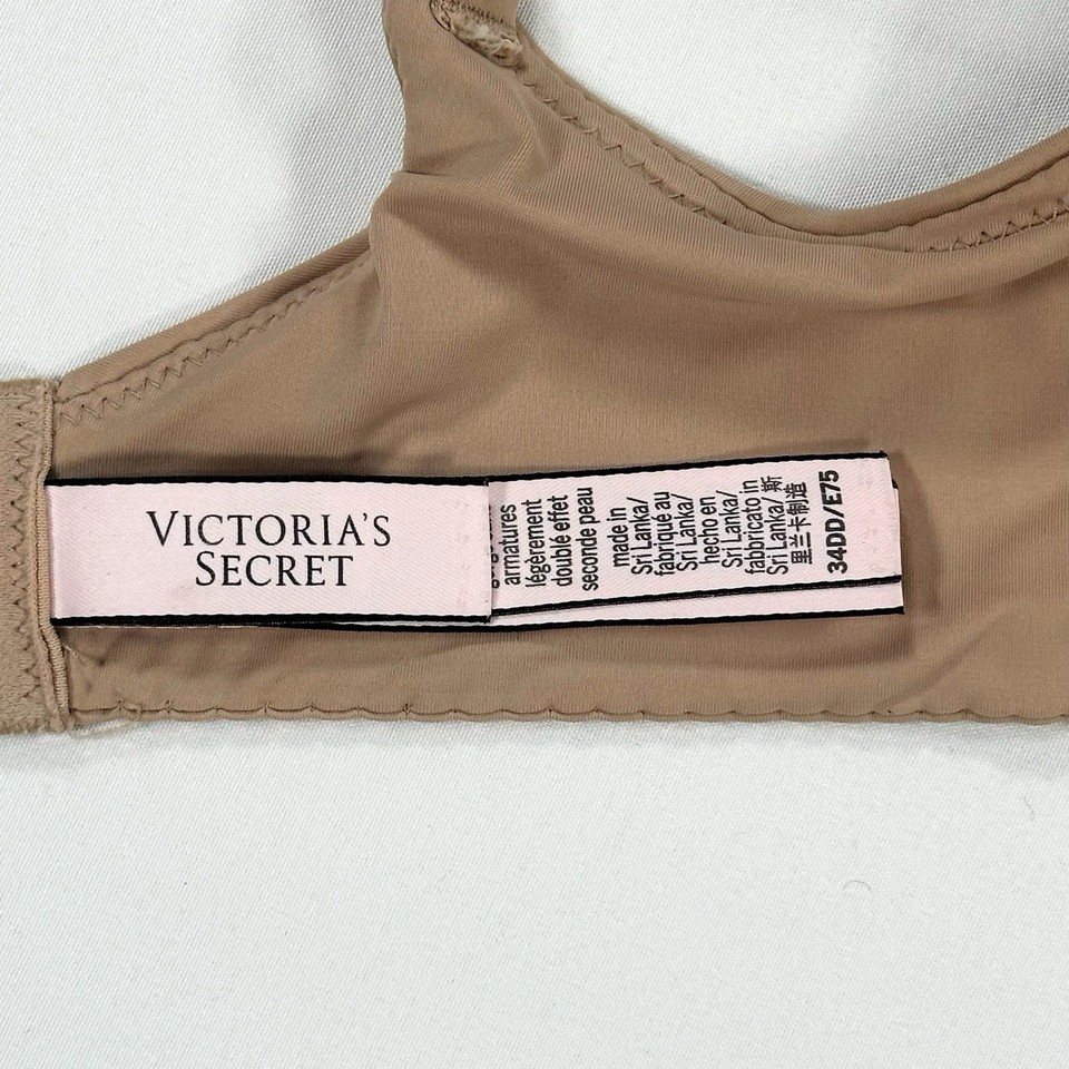 Victoria's Secret Beige Nude T-Shirt Lightly Lined Wireless Bra Size ...