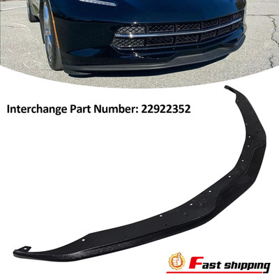 Front Lip Spoiler Splitter 22922352 For 2014-2019 Chevy C7 Corvette Z06 ...