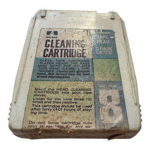 Tape Head Cleaning Cartridge for 8 Track | eBay