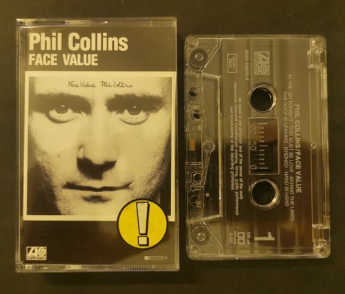 Phil Collins " Face Value" Cassette Audio K7 Audiotape | eBay