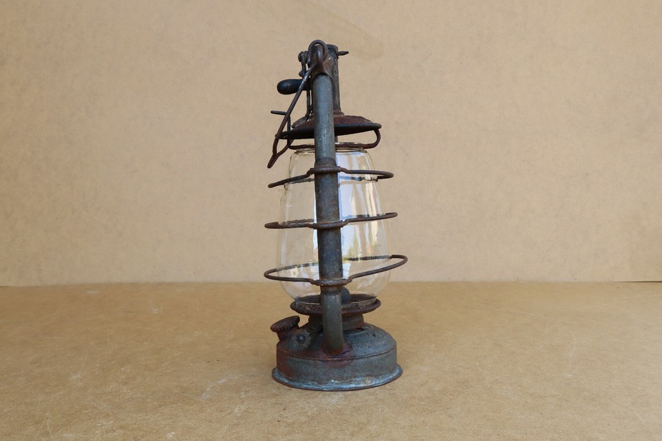 WW1 WWI Era Antique Vintage Lantern Hand Lamp Feuerhand N 423 Germany ...