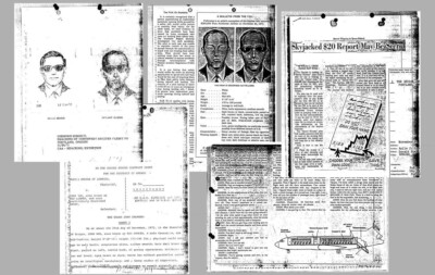 DB Cooper FBI FILE, Research Docs, Hijacker D B Cooper 180 pgs on CD ...