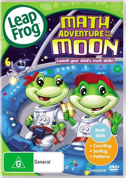 Leapfrog-Math Adventures to the Moon (DVD, 2009) for sale online | eBay