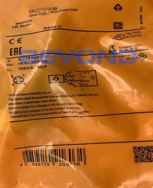 ifm Electronic GI711S Safety Sensor 6 Months for sale online | eBay