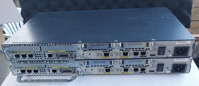 Cisco 2651XM Router w/Ethernet 4E 48F/256D 12.4 CCNA CCNP CCIE Lab 1-YR ...