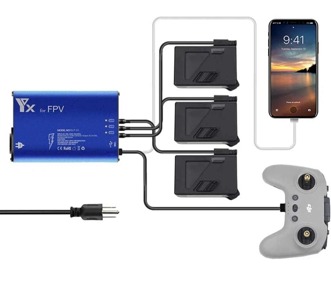 Multiple Battery Charging Station