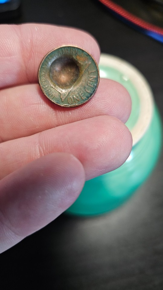 Vintage Masonic Freemason Bullet Stamped Penny Initiation Coin 1964 | eBay