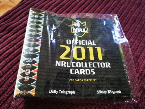 2011 Daily TELEGRAPH NEWSPAPER LEAGUE COLLECTOR CARD ALBUM & CARD PACK ...