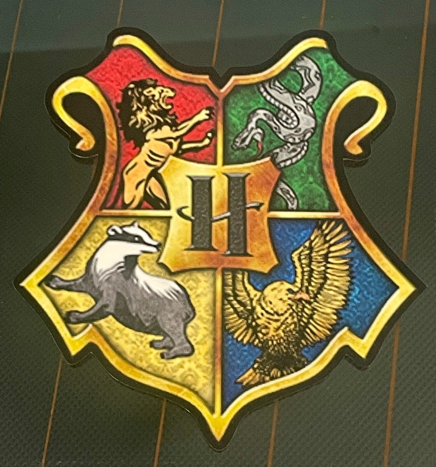 Harry Potter Hogwarts Crest Sticker - Vinyl, Waterproof | eBay