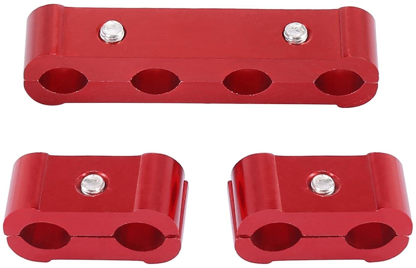 12Pc Aluminum Spark Plug Wire Separator Divider Electrical Screen Wire ...