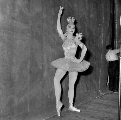 French Ballet Dancer & Ballerina Claude Bessy 1950s 3 Old Photo | eBay ...