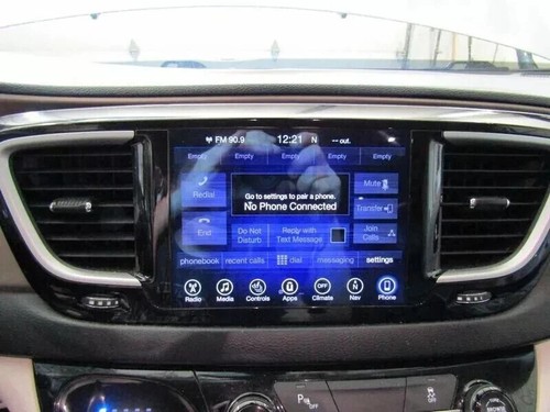 2017 CHRYSLER PACIFICA Info Radio GPS Display Screen W/Vents ...
