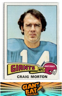 1975 Topps #55 Craig Morton NM | eBay