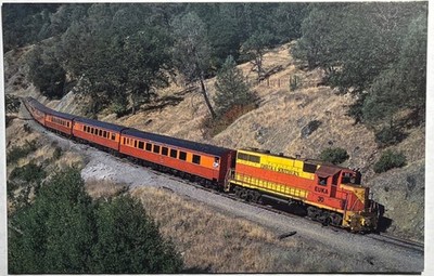 Eureka Southern Railroad Excursion Train Postcard GP38 No.30 California ...