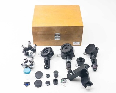 Olympus Tokyo Microscope Optical Component Set Neo & MPlan Lenses ...
