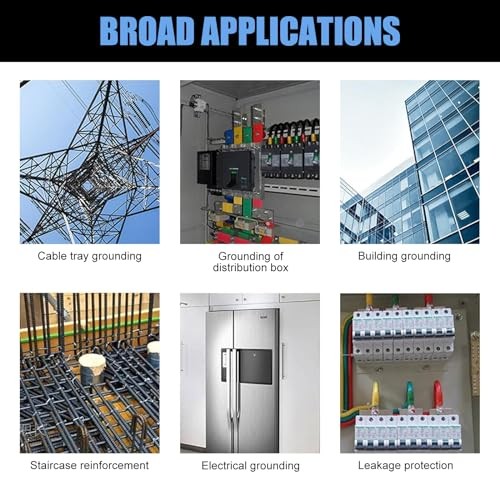 Pack-5 Car Engine Grounding Strap Kit, 3 Pcs 10" + 2 Pcs 13" Flexible ...