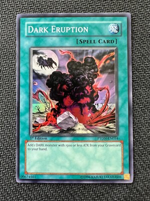 Yugioh Dark Eruption 1st Edition Super Rare PTDN-EN054 LP | eBay