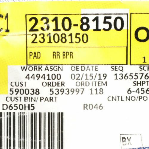 OEM NEW Rear Bumper End Driver Side Corner Step Pad 14-20 Chevrolet GMC ...