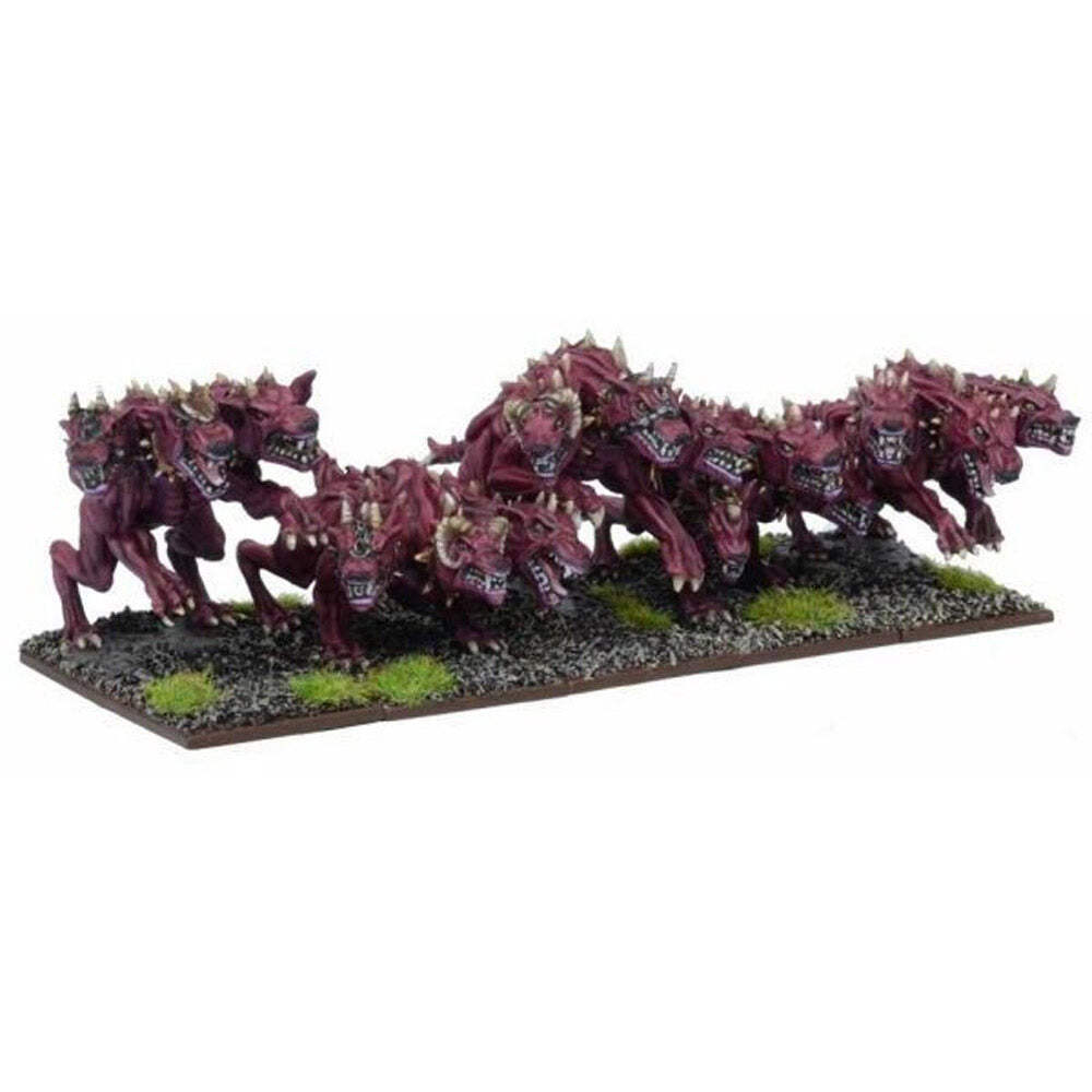 Kings of War Forces of The Abyss Hellhound Troop MGE Kwa302 for sale ...