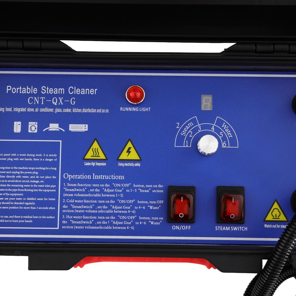 Portable High Pressure Car Detailing Steam Cleaner Vehicle Auto ...