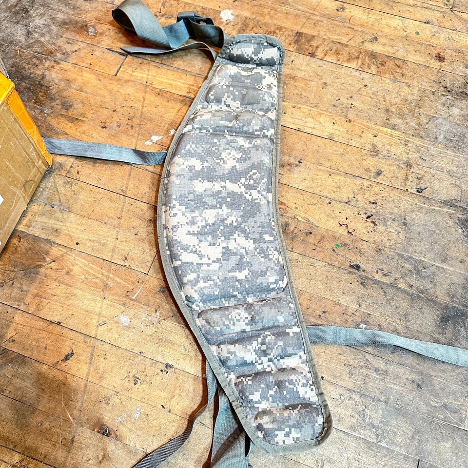 USGI Tactical Rucksack Waist Belt Hip Belt ACU/UCP Molle II Molded and ...