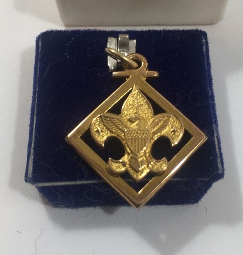 Vintage Boy Scouts BSA Emblem Necklace Medalion | eBay