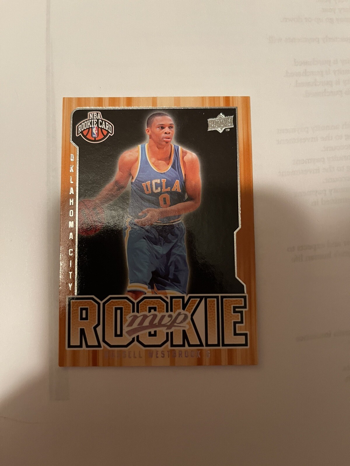 2008 Upper Deck Russell Westbrook Rookie card | eBay