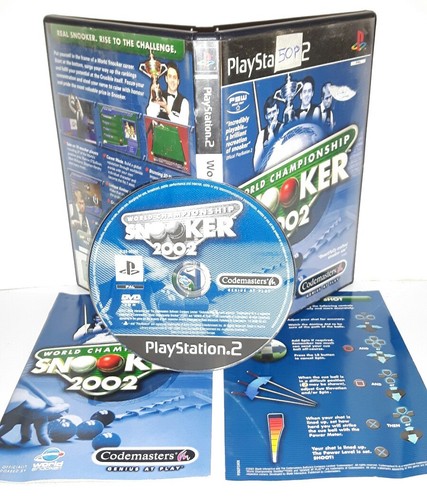World Championship Snooker 2002 - Playstation 2 PS2 Play Station Game ...