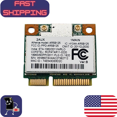 Genuine Atheros AR5B125 802.11n Mini Card Transceiver WLAN WiFi | eBay
