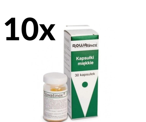 10 X ROWATINEX 30 Capsules For Renal Disorders Infections of The ...