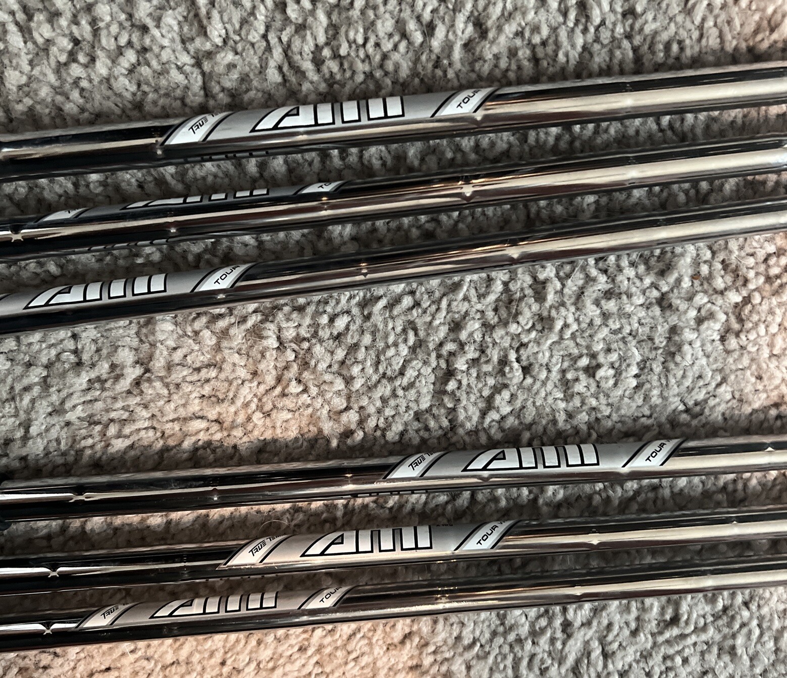 Sub 70 Forged 659CB Raw 6-PW, AW Iron Set - AMT Tour White X100 - +1/2 ...