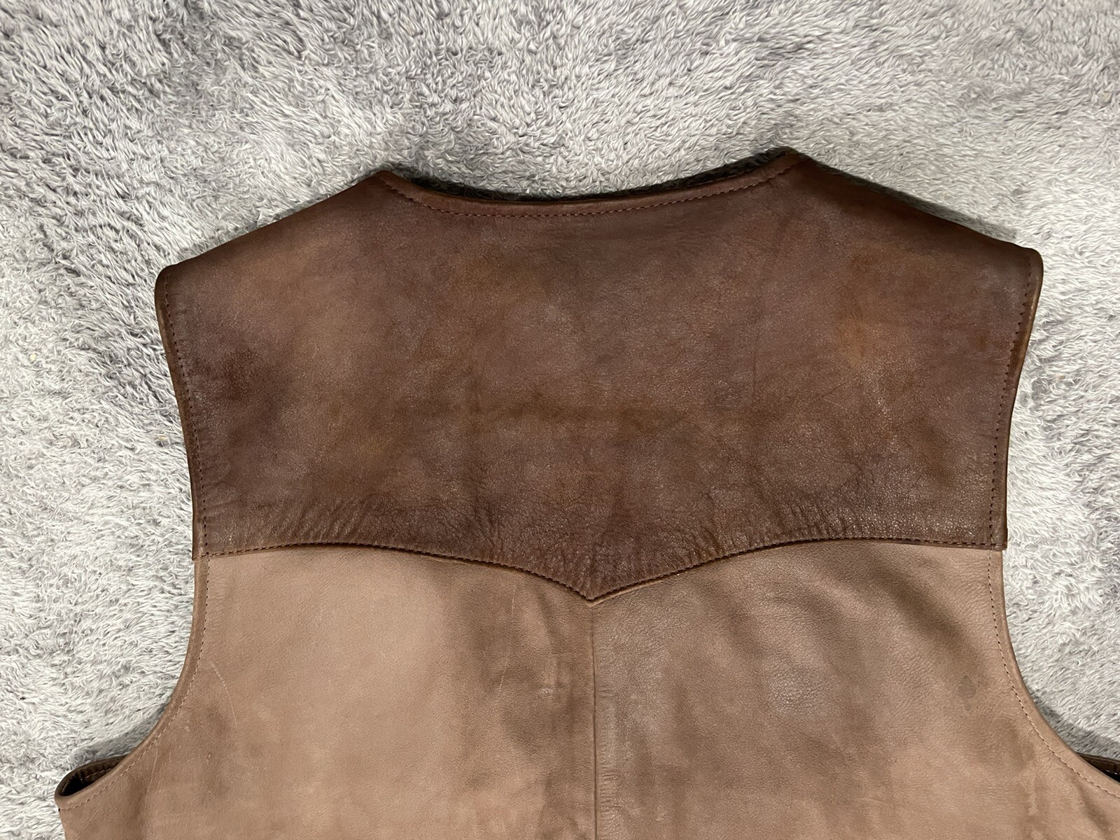 Coronado Suede Leather Dual Conceal Carry Vest | Red … - Gem