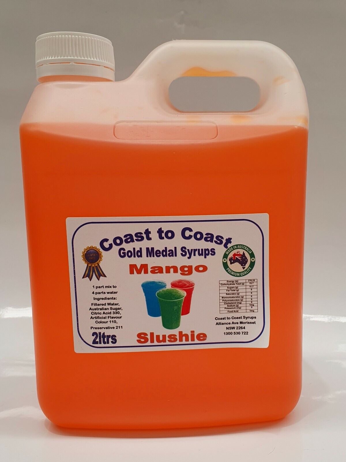 3 x 2ltr,Gold Medal Slushie Concentrated Syrups, Granite Syrup mix, | eBay