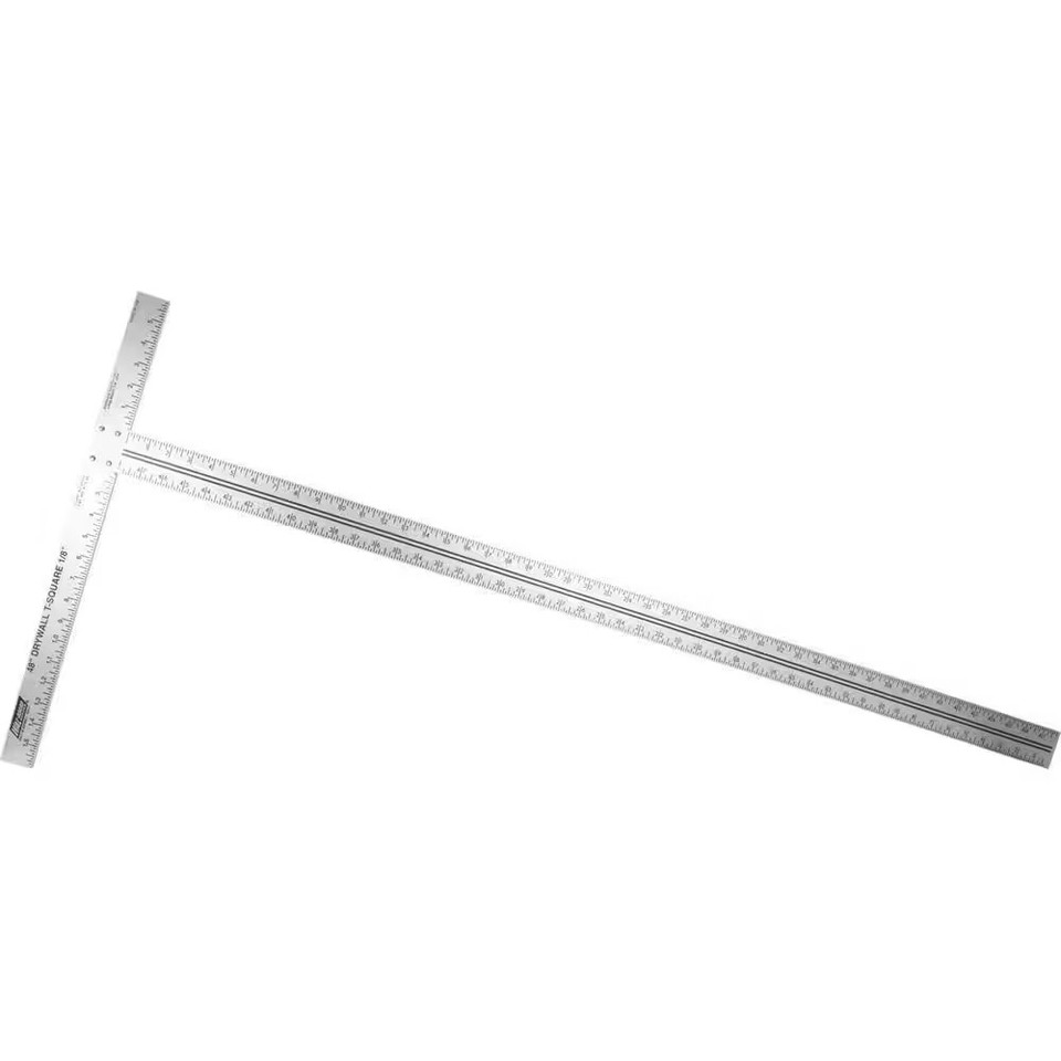 22x48 Aluminum Drywall T-Square - Precision for Clean Cuts | eBay
