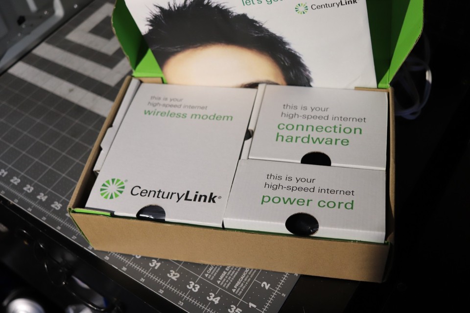 Open Box! CenturyLink C1100T 802.11n DSL VDSL2 Modem WiFi Wireless ...