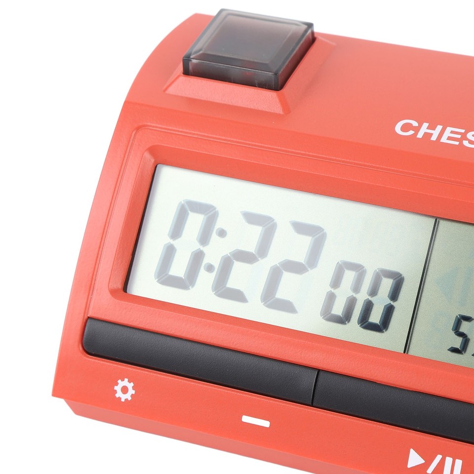 Chess Clock Timer Large Screen Portable Tournament Digital Chess Clock ...