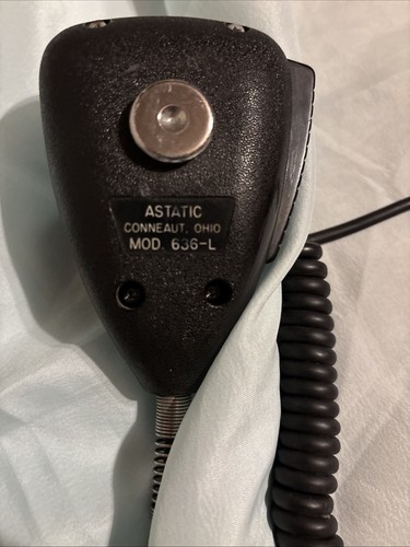 ASTATIC CB Radio Microphone 4-Pin- Untested 636L | eBay